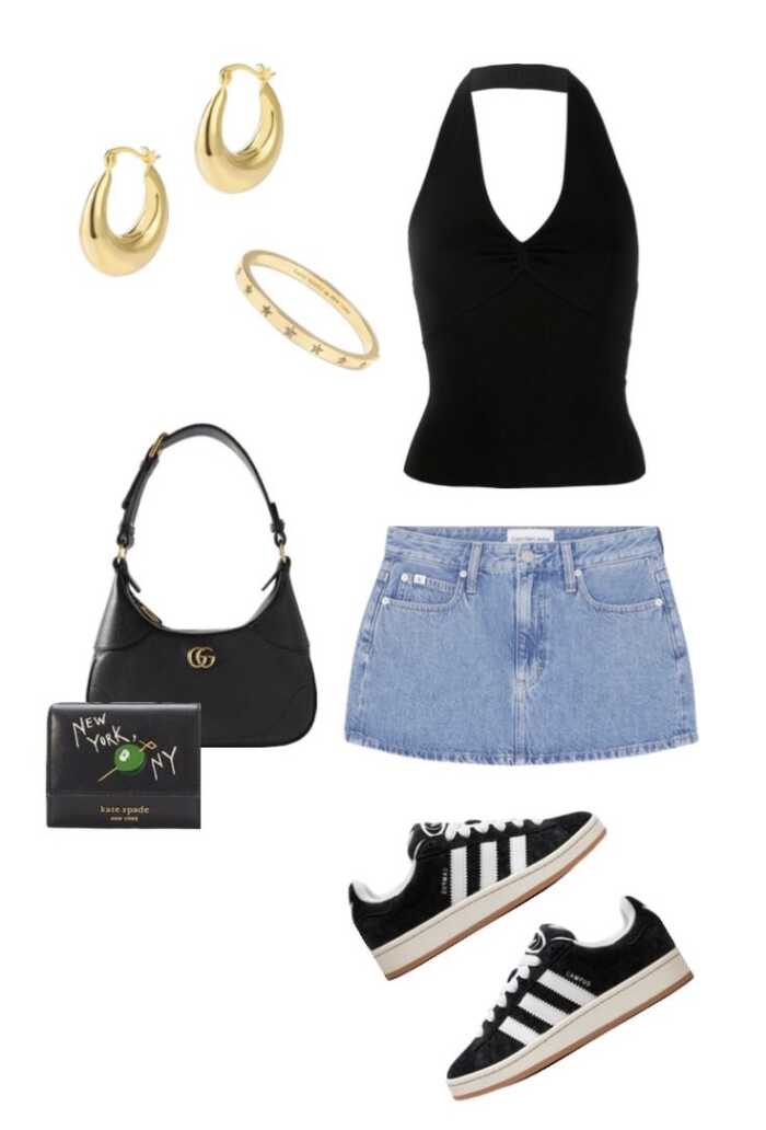 Low Waist Jean Skirt လေးတွေနဲ့တွဲဝတ်ဖို့အတွက် Outfit Idea များ